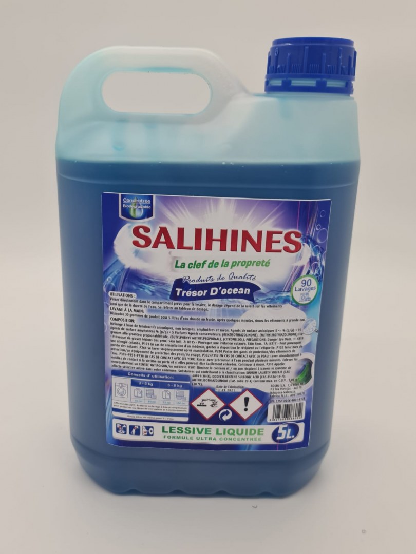 LESSIVE PRO 6€ le bidon 5L ZS CLEAN Destockage Grossiste