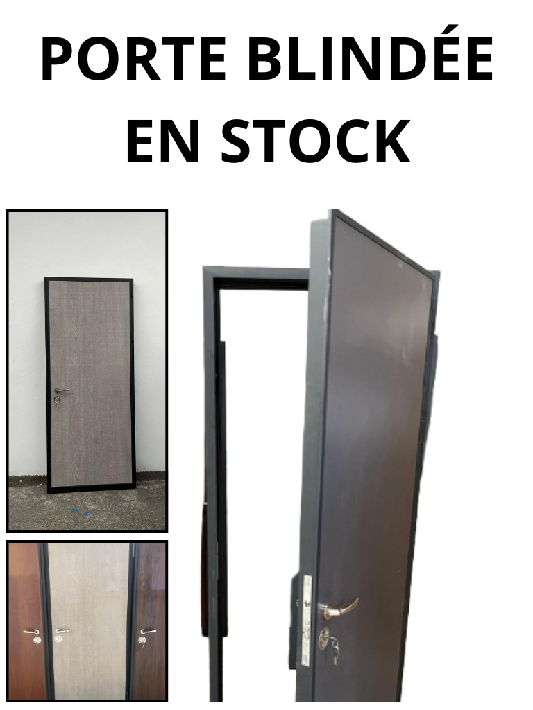 Menuiserie de porte metalique HMRENOV26 Destockage Grossiste