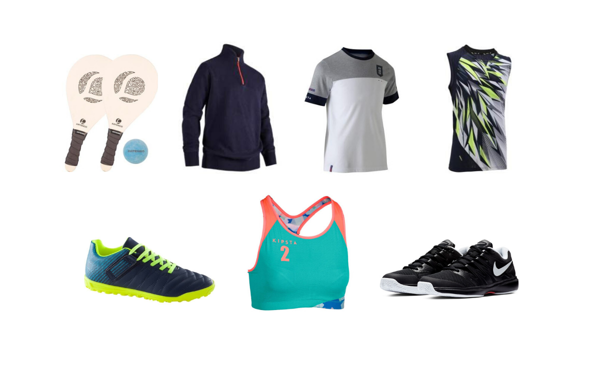 Palettes Décathlon - 794 produits de sport Destockage Grossiste