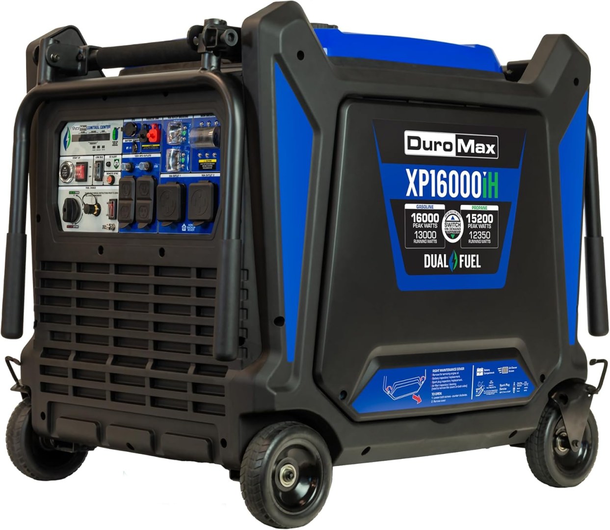DuroMax XP16000iH 16,000-Watt Dual Fuel Portable Digital Inverter