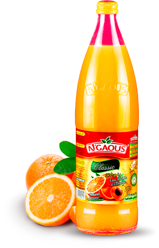 N'Gaous Orange - Pack de 6x1L FPM HOLDING Destockage Grossiste