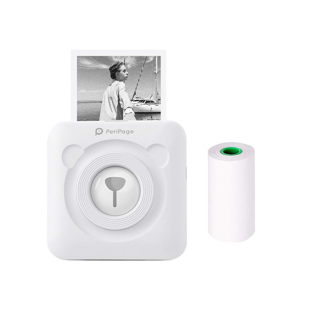 SHOP-STORY - PERIPAGE : Mini Imprimante Sans Fil Thermique A6 Noir