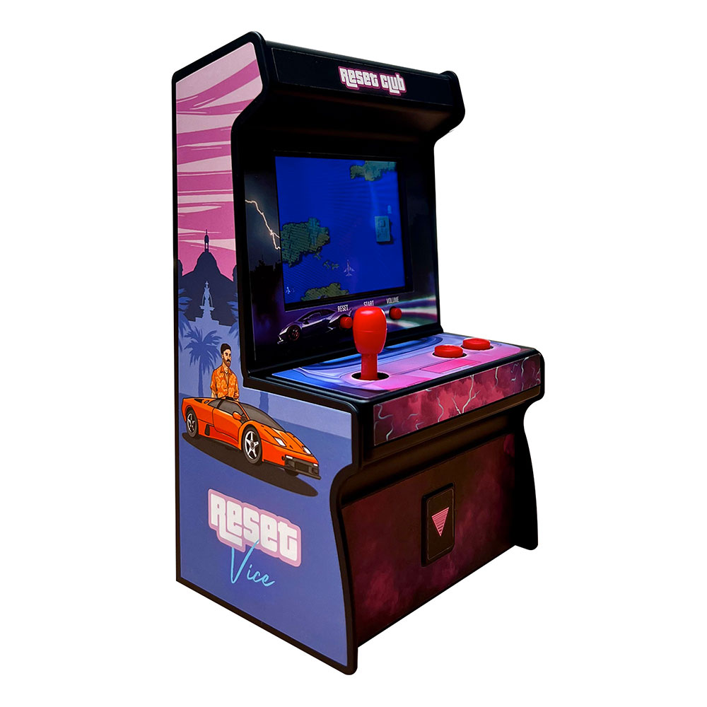 Mini Borne Arcade Retro - 200 Jeux Originaux Intégrés - Console de