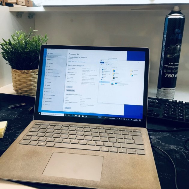 Microsoft Surface Laptop 13" Core i7 2,5 GHz -256Go -8Go Destockage