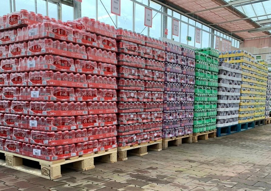 Vente de boissons en gros europack srl Destockage Grossiste