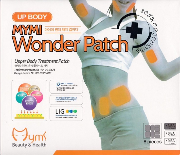 Wonder patch minceur haut du corps et bras MYMI - Perte de Poids