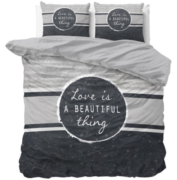 "Beautiful Thing" Set 2/3 pcs Parure de Lit 100% Coton Housse de ...