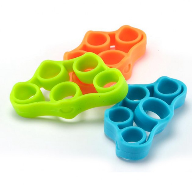 SHOP-STORY - FINGER PULLER : Lot de 3 Bandes de Force Élastiques pour