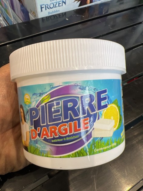Pierre d'argile blanche - Nettoyage naturel et écologique - 250gr