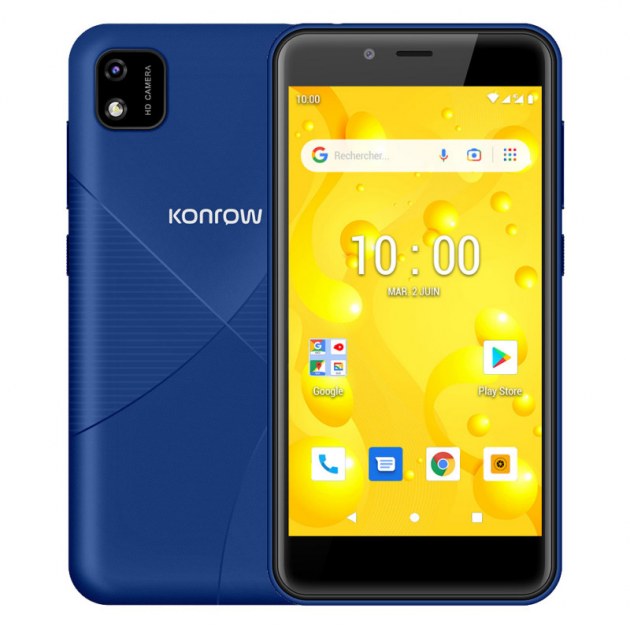 TELEPHONIE SMARTPHONE Konrow Soft 5 (Double Sim - 4G - Écran 5'' - 8 Go)