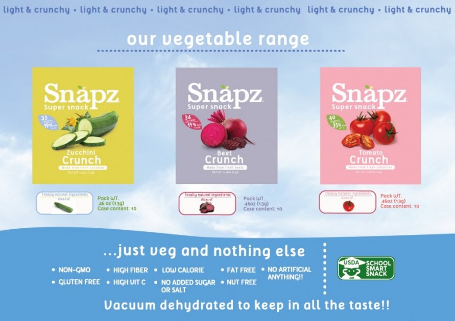 Superfood snacks Snapz glutefree organic Halal carrefour Adfproject