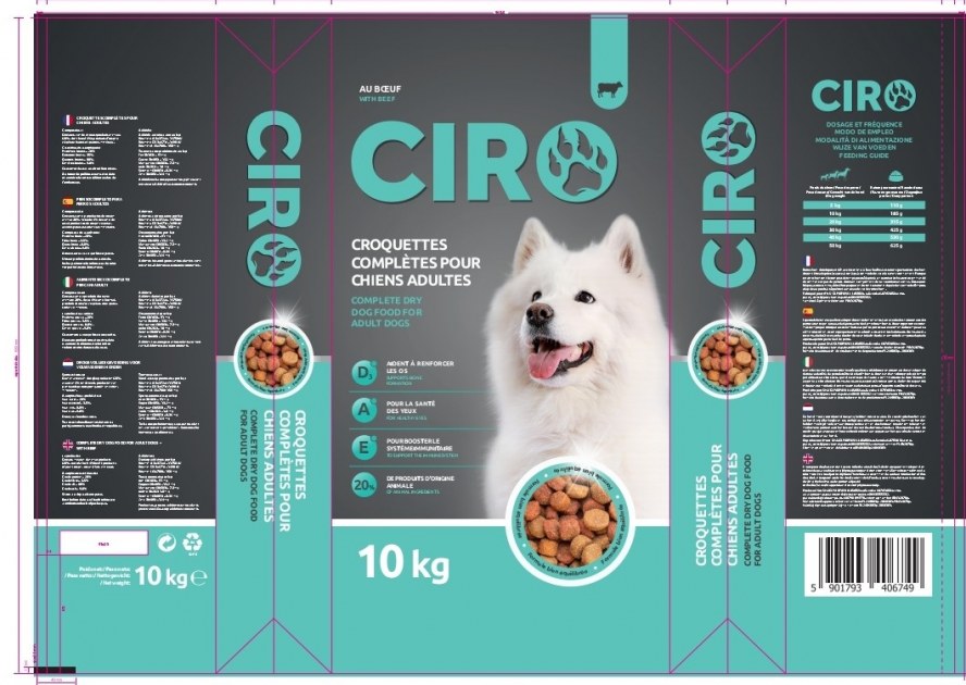 Croquette pour chien Destockage Grossiste