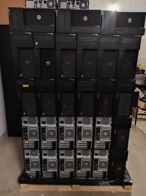 Lot STATION DE TRAVAIL -WORK STATION- DELL PRECISION T1700 à prix